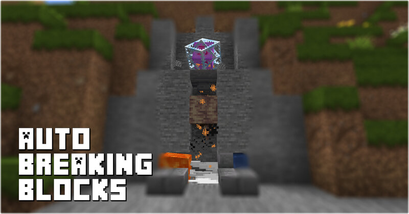 Dryllstal | Auto Break / Placer Blocks Minecraft Data Pack