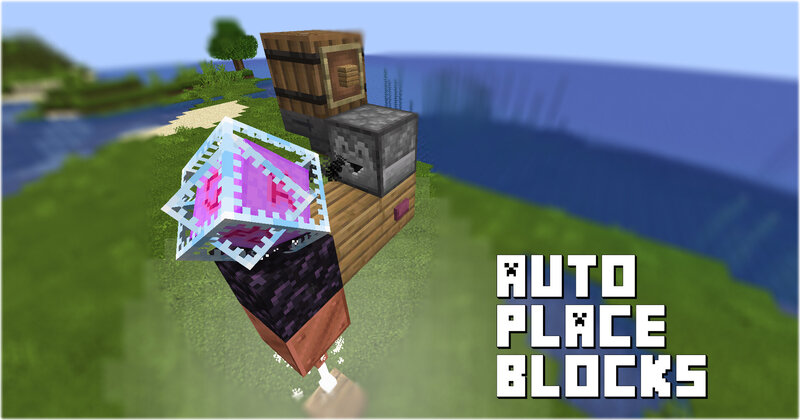 Dryllstal | Auto Break / Placer Blocks Minecraft Data Pack