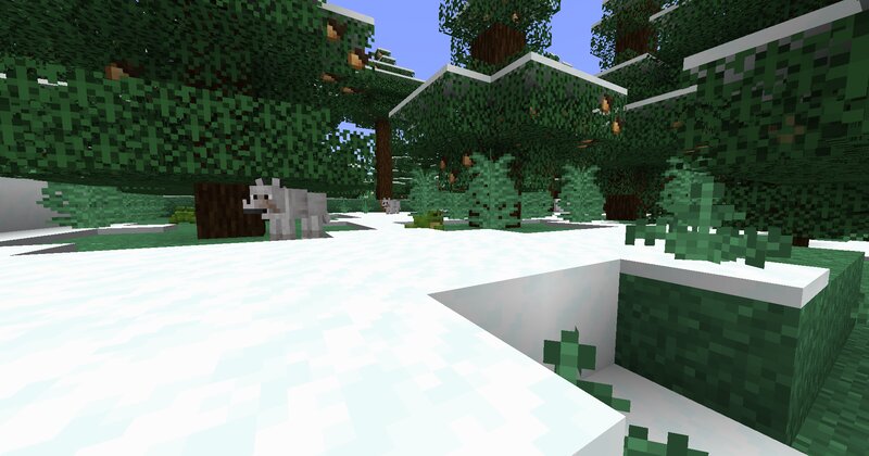 Snow Frogs Minecraft Data Pack