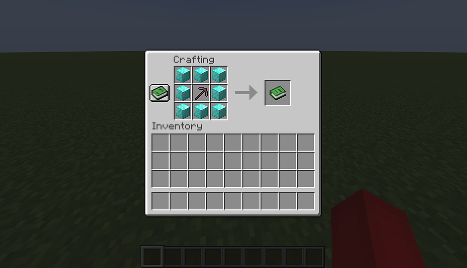 Crafting An OP Pickaxe Minecraft Data Pack