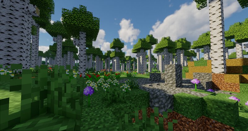 1.19 Birch Forest Restoration Minecraft Data Pack