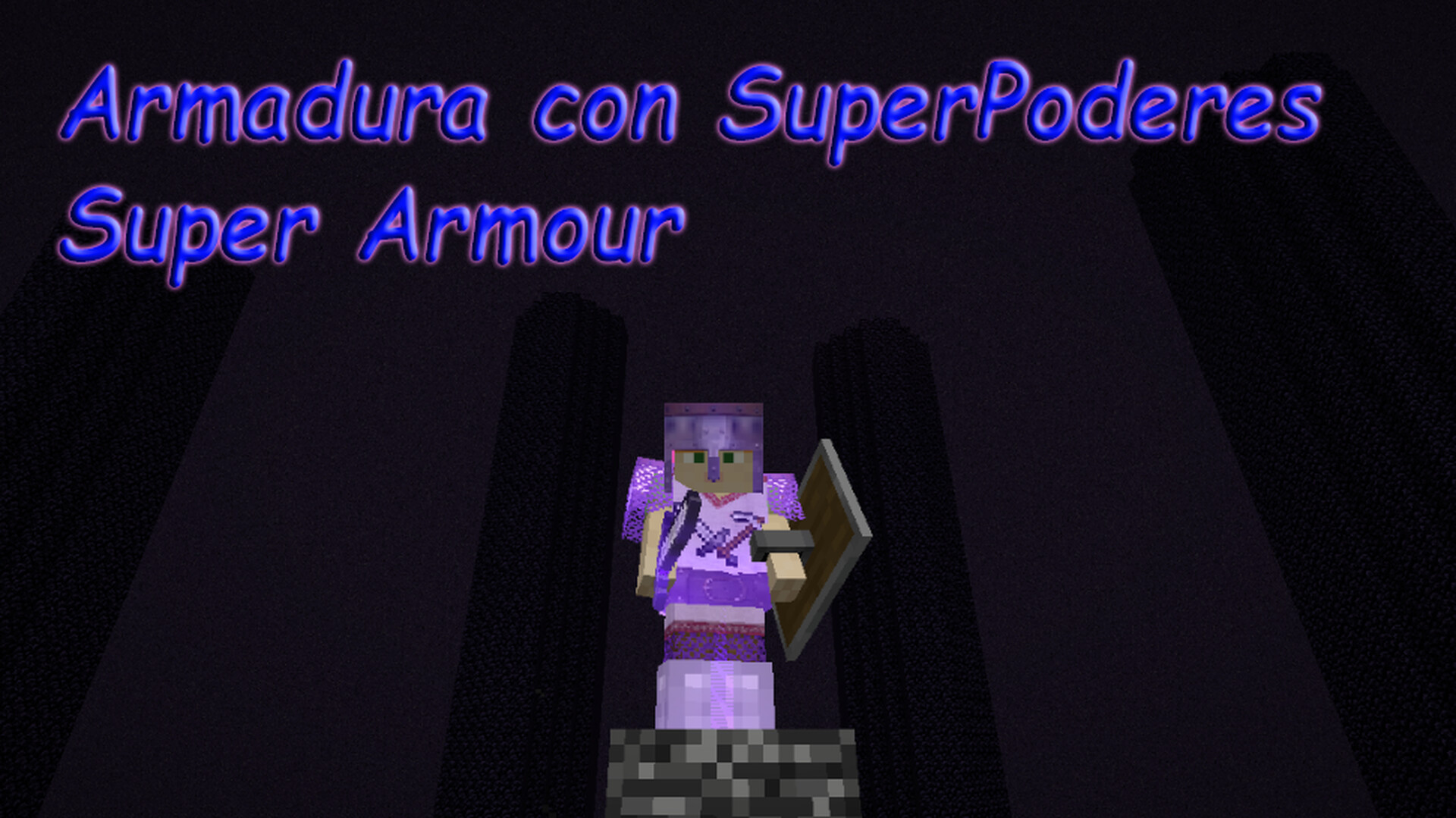 Armadura Super Armour Minecraft Data Pack
