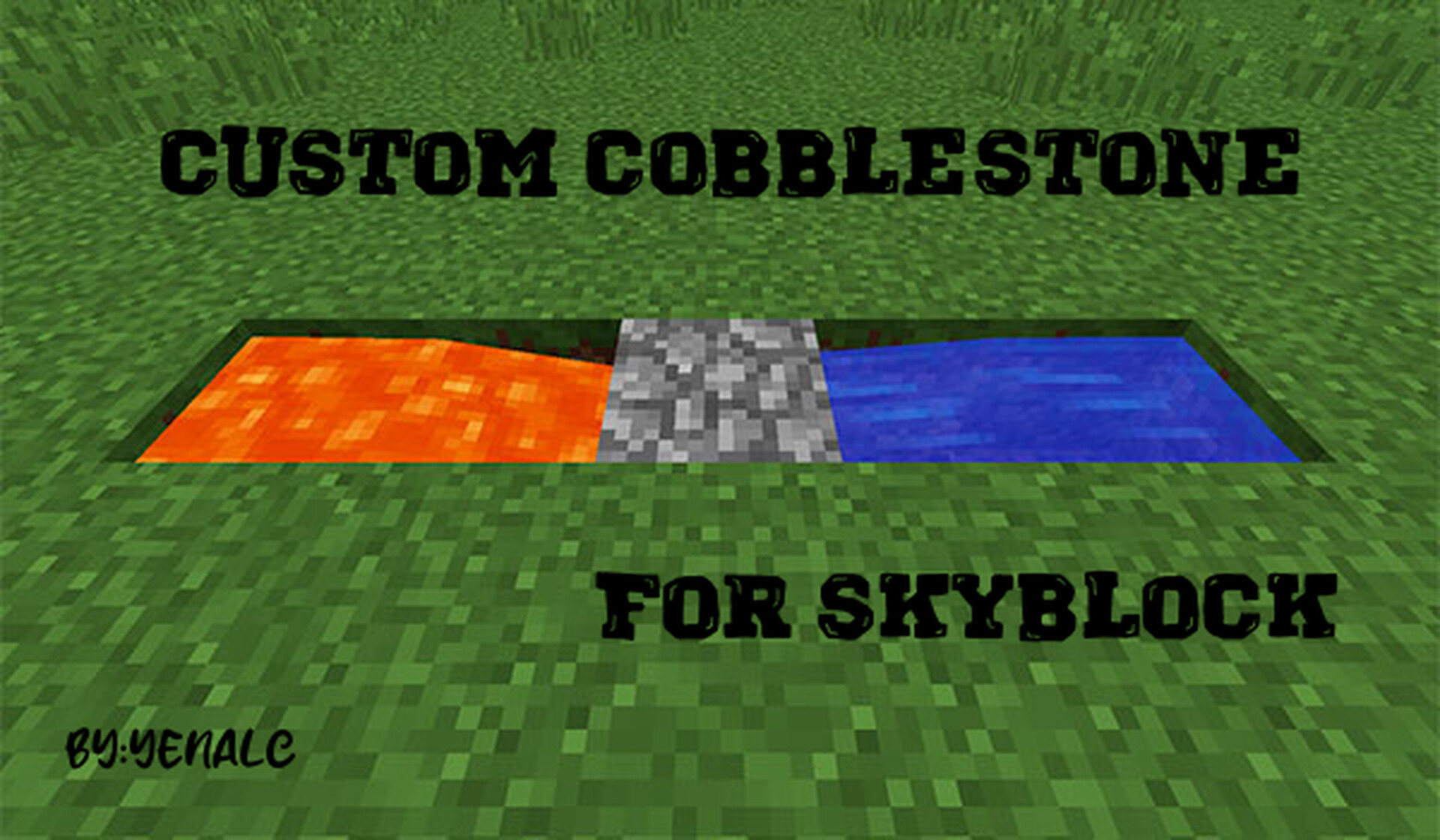 Custom Cobblestone Skyblock V2 1.19+ Minecraft Data Pack