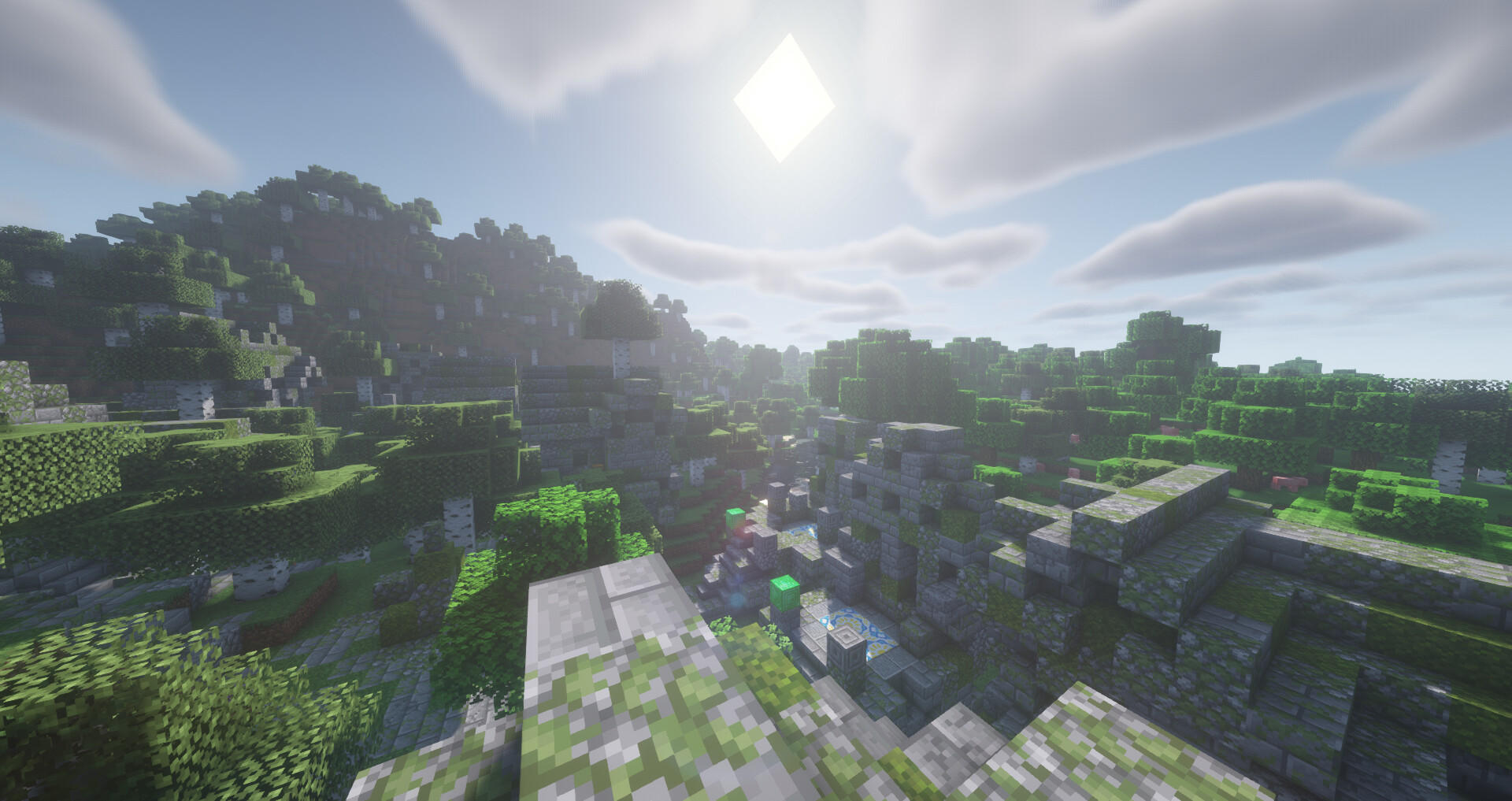 Moss Ruins Datapack 1.19 Minecraft Data Pack