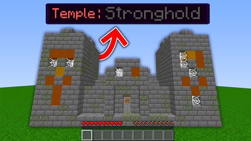 Minecraft, But There Are Custom Temples... Minecraft Data Pack