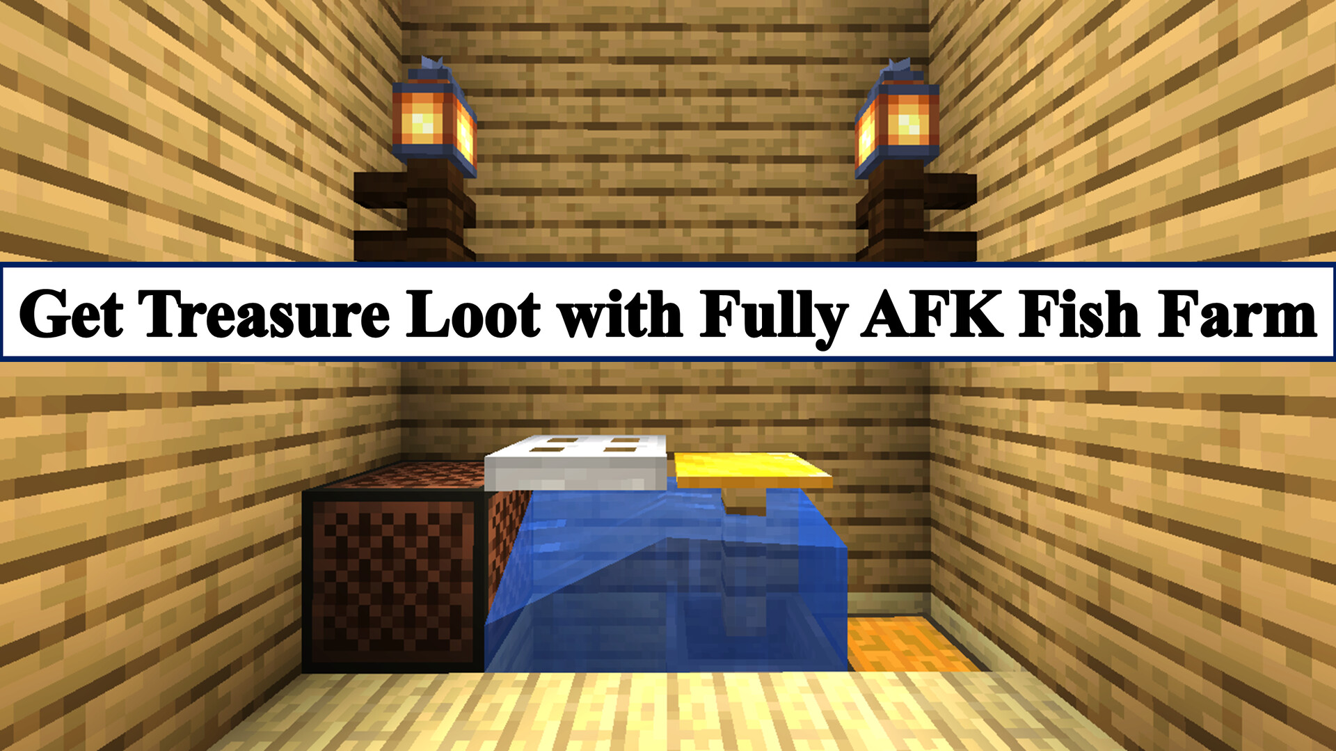 OP Fishing - AFK Treasure Farm // Speedrun Data Pack Minecraft Data Pack