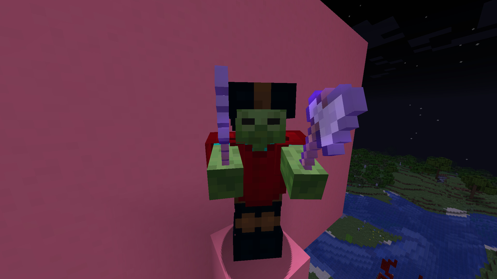 Minecraft, But it is always night (Nightcore) Minecraft Data Pack