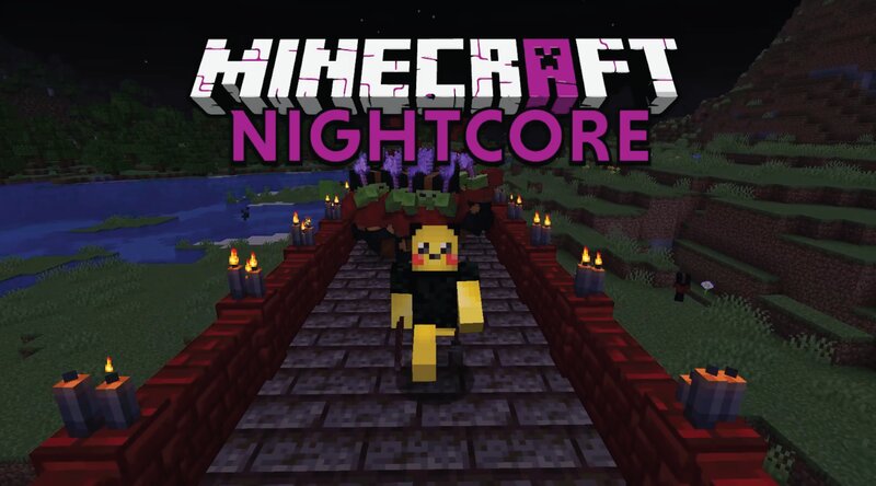 Minecraft, But it is always night (Nightcore) Minecraft Data Pack