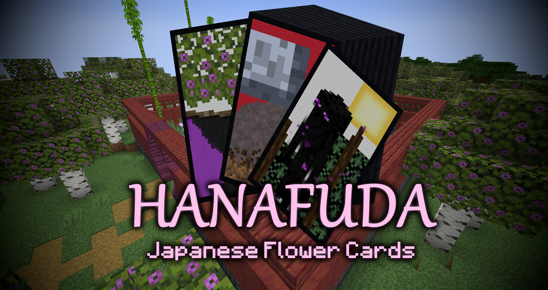 Hanafuda | Japanese Flower Cards Minecraft Data Pack