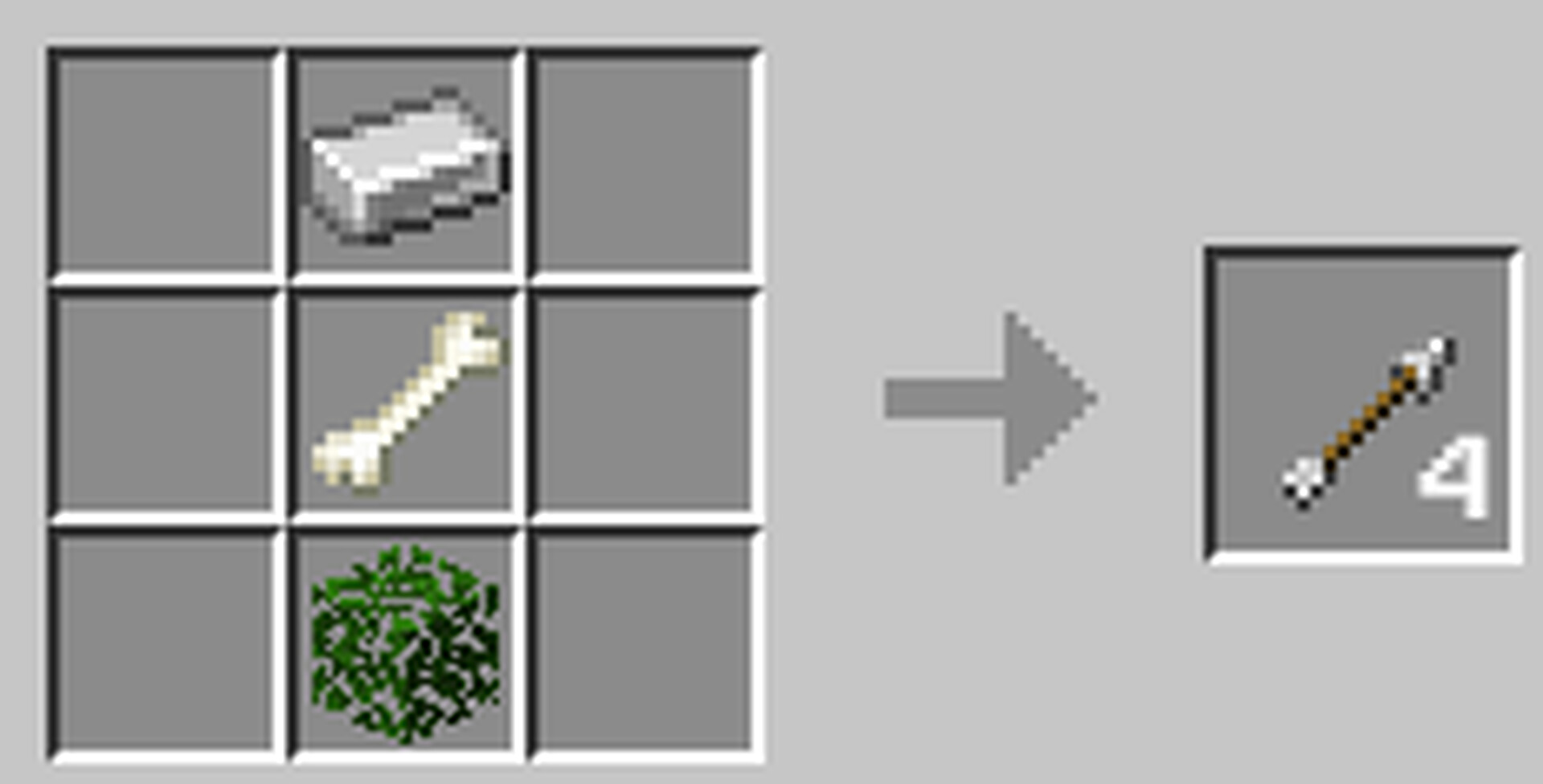 Alternative Arrow Recipe V2 Minecraft Data Pack