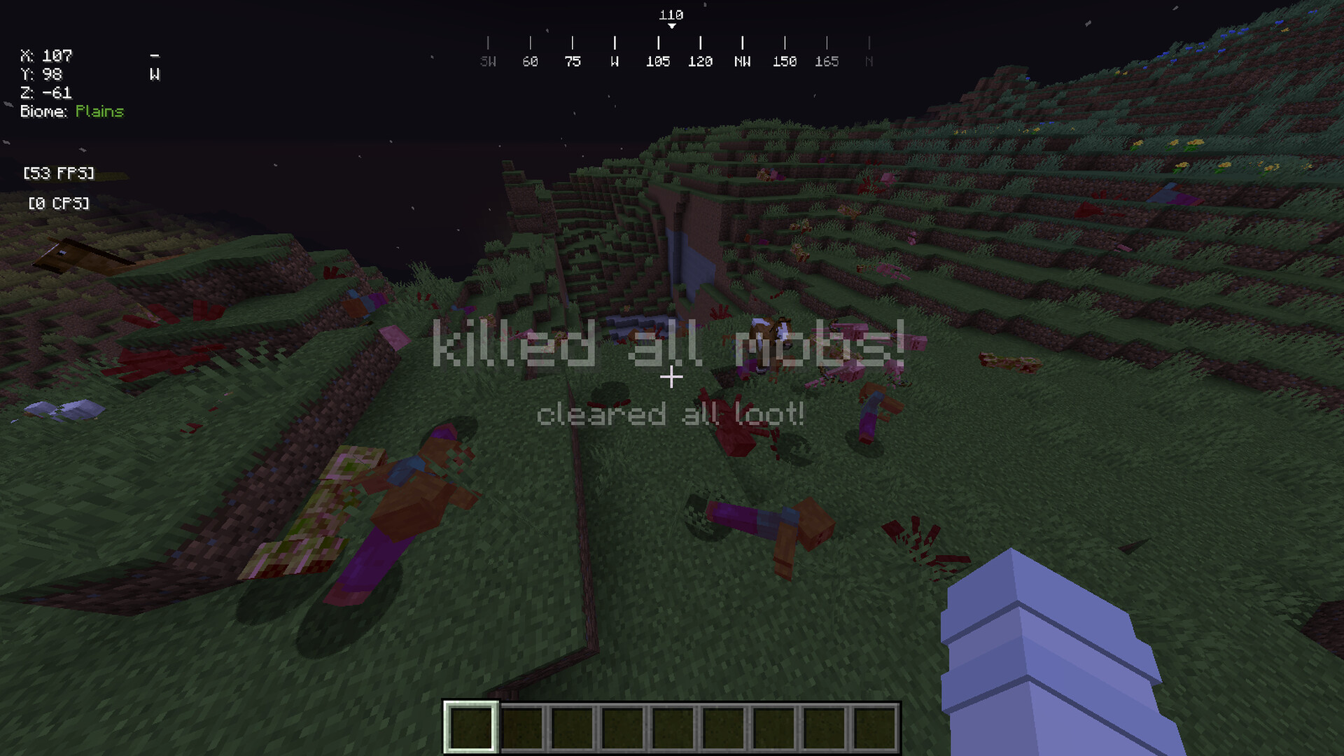 Minigame function Minecraft Data Pack