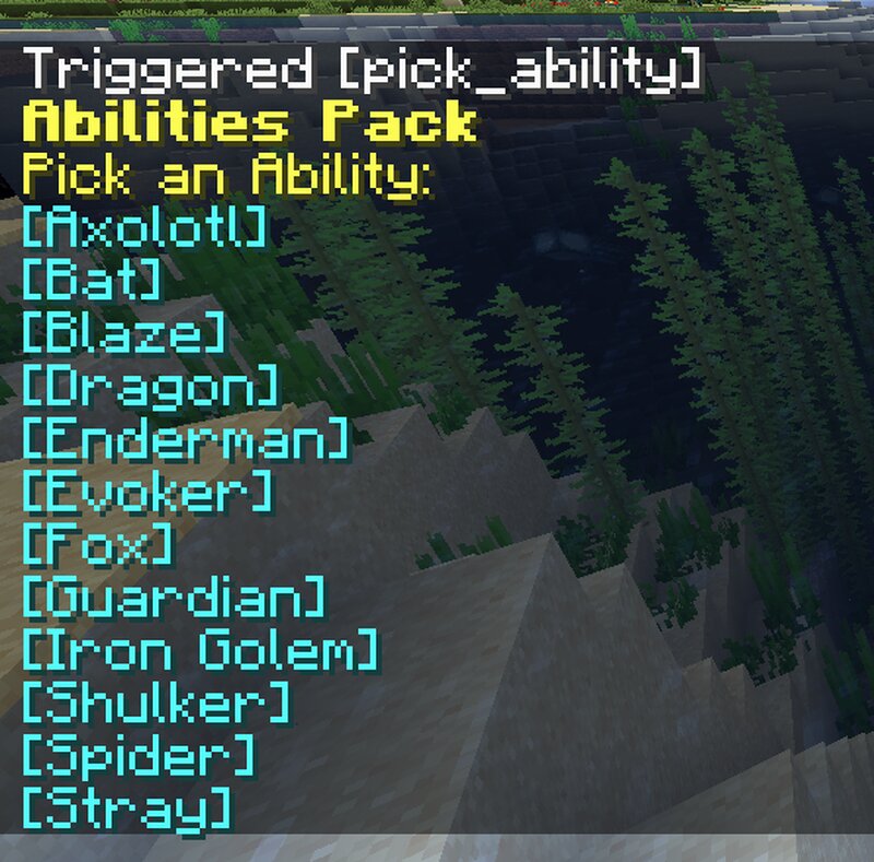 Abilities Pack 1.19 (Origins Mod Inspired Data Pack) Minecraft Data Pack