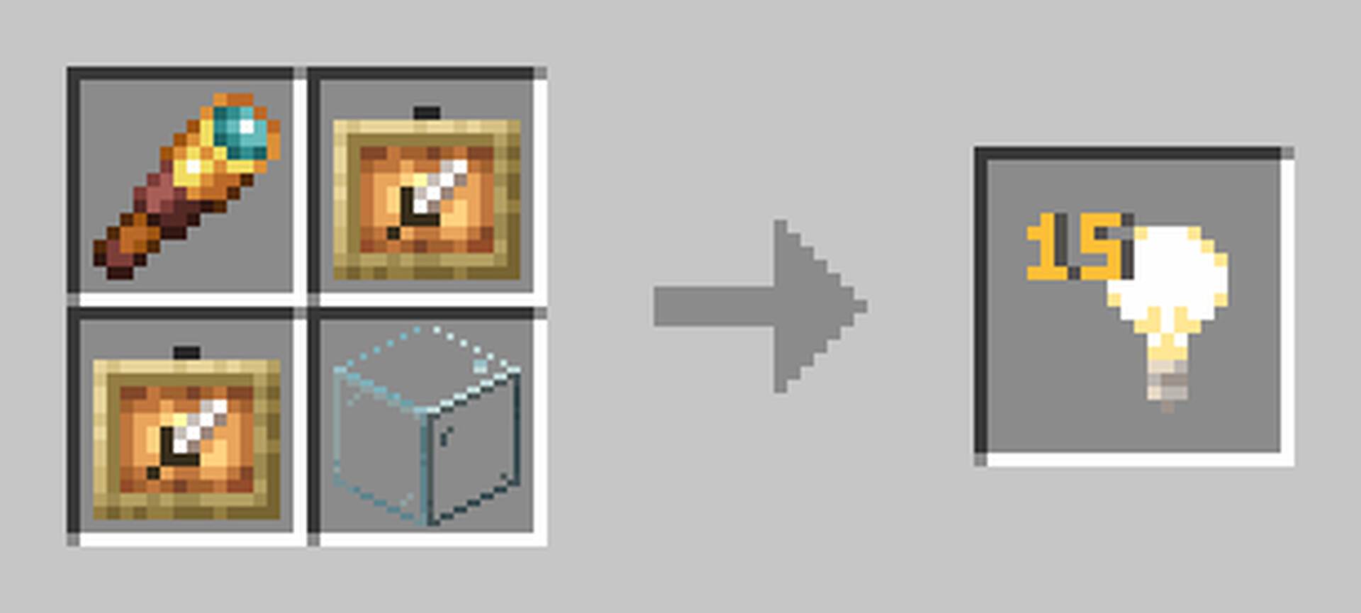 Craftable Minecraft Light Block Minecraft Data Pack