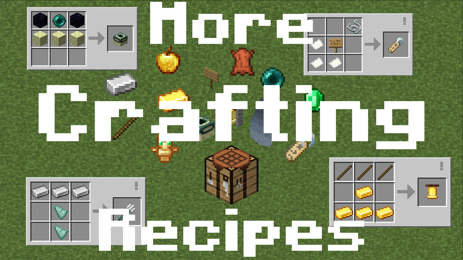 More Crafting Recipes Minecraft Data Pack