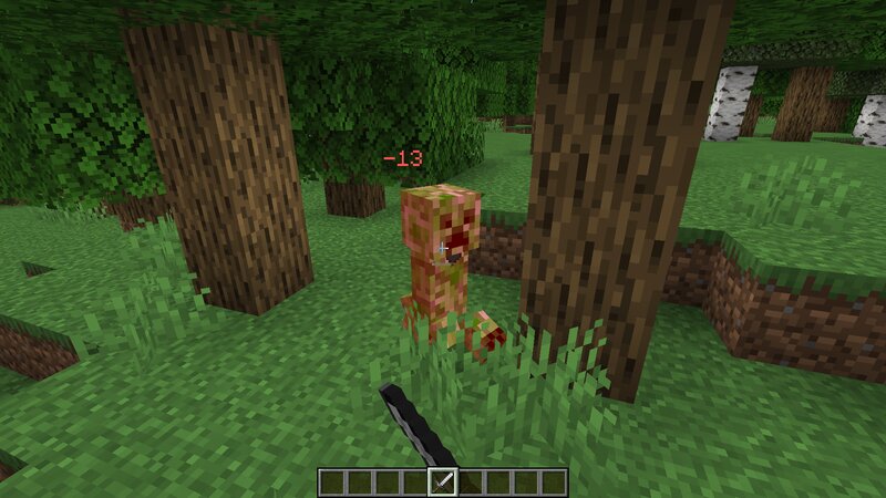 [REWORKED] Simple Damage Indicator Minecraft Data Pack