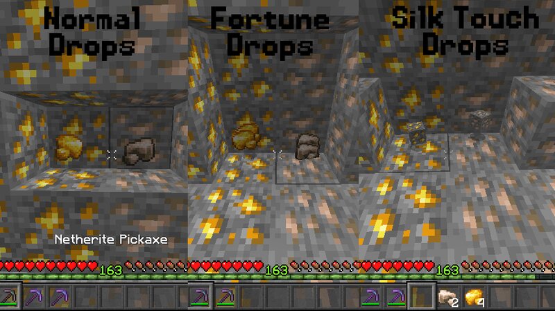 m1n1's Raw Ores Minecraft Data Pack