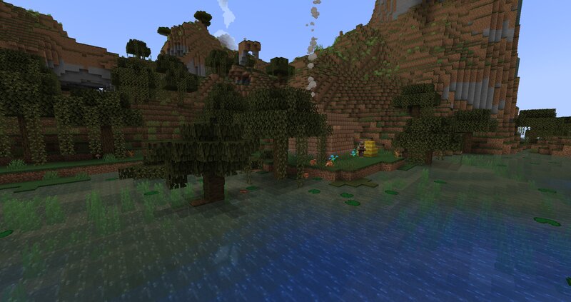 Mangrove Biome & Mud Bricks House for 22w13a (1.19 snapshot) Minecraft ...