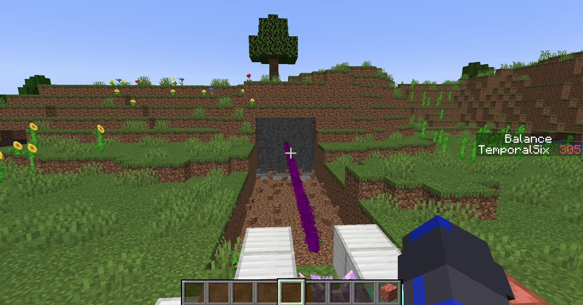 Laser Drill Minecraft Data Pack