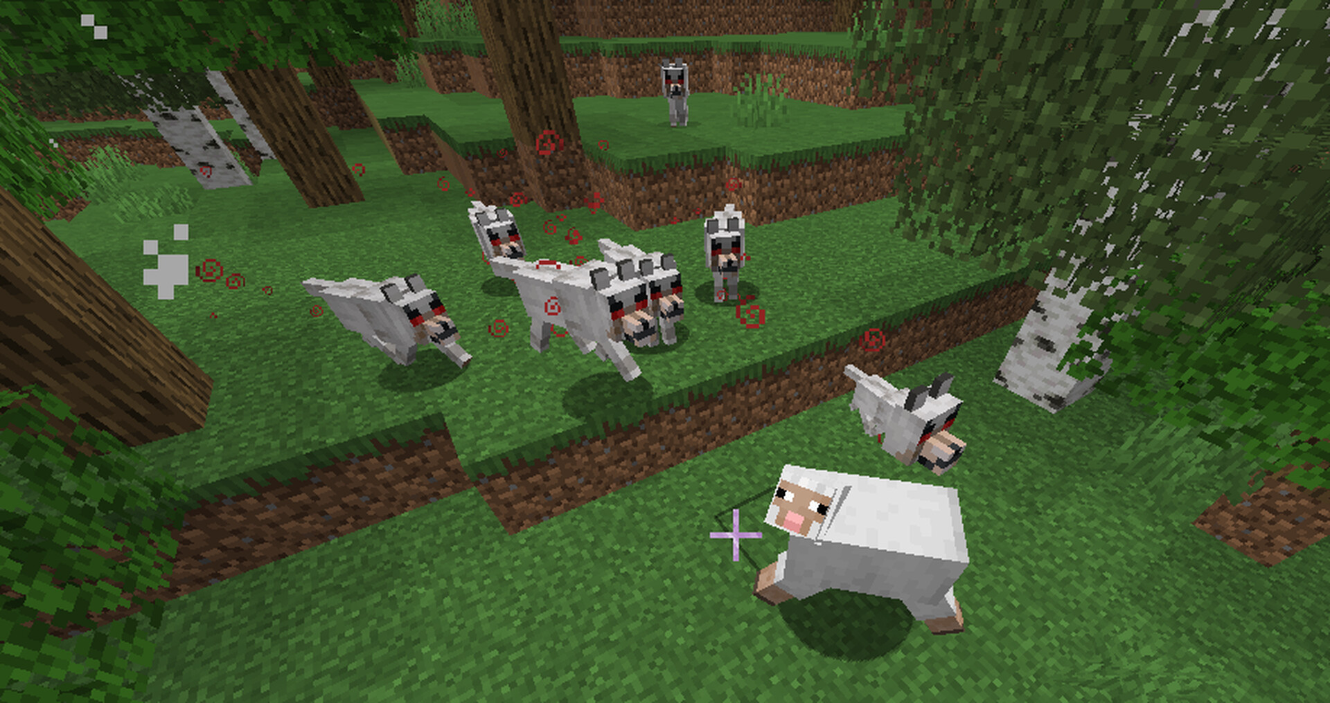 Pack/Hoard Mentality for wolves and zombies Minecraft Data Pack