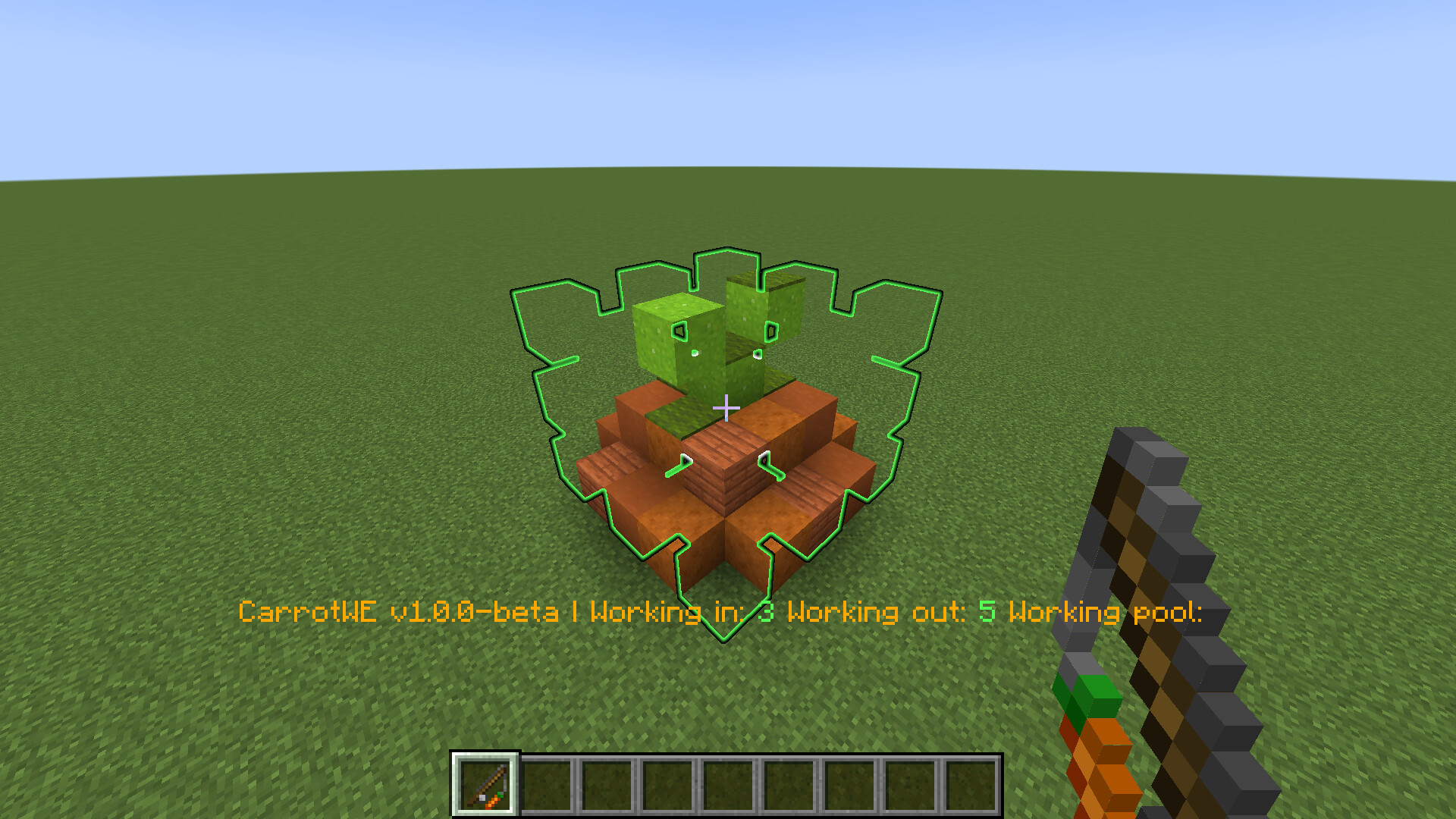 Carrot World Edit Minecraft Data Pack