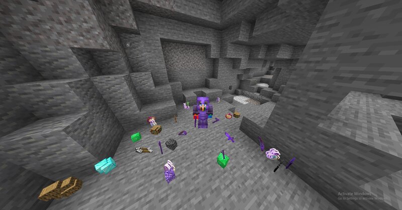 stone drops op loots Minecraft Data Pack