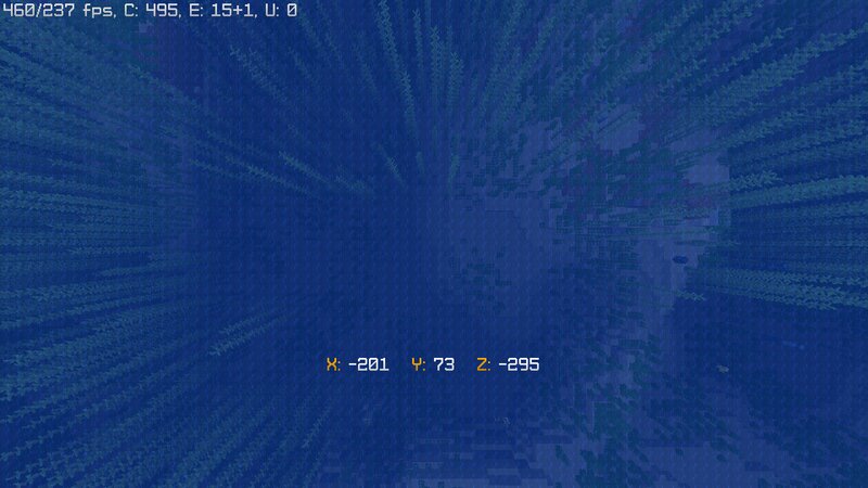 Displayed Coordinates Minecraft Data Pack