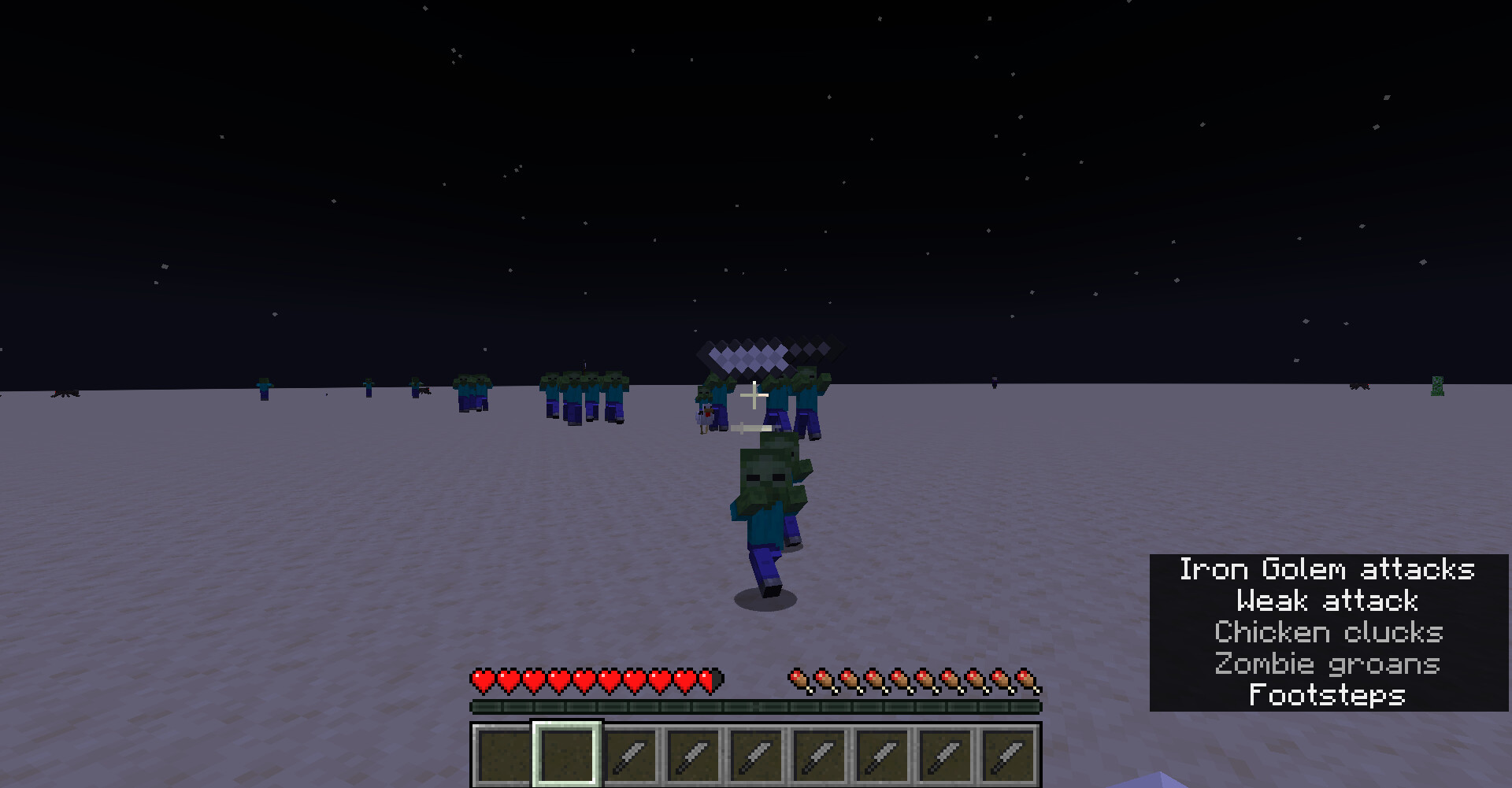 Throwable Knives Minecraft Data Pack