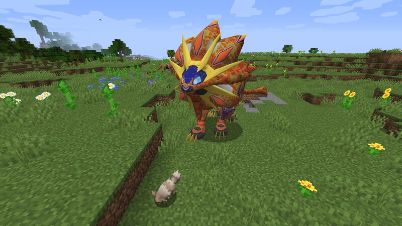 Fire Form Solgaleo Datapack! Minecraft Data Pack