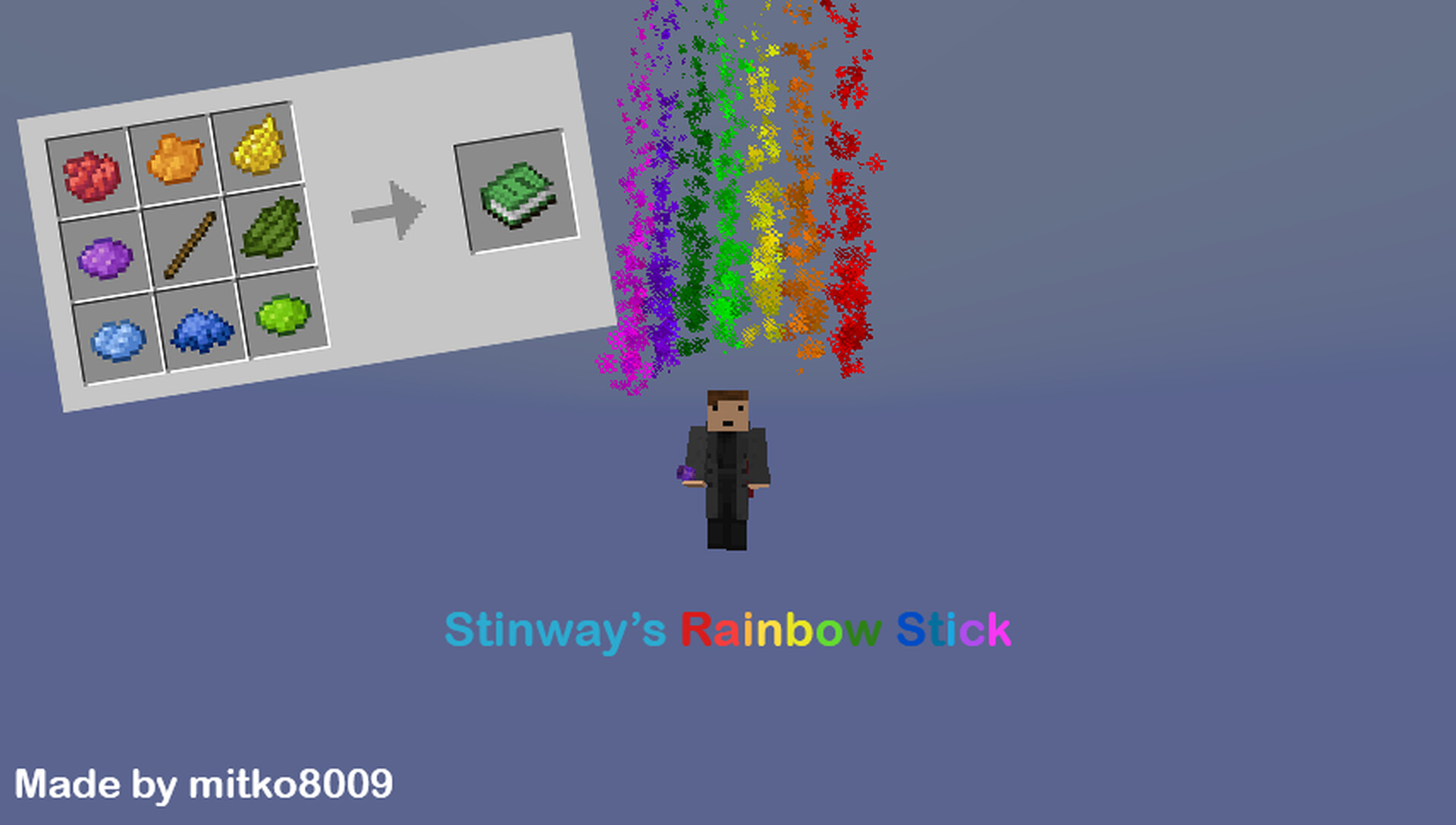Stinway's Rainbow Stick Minecraft Data Pack