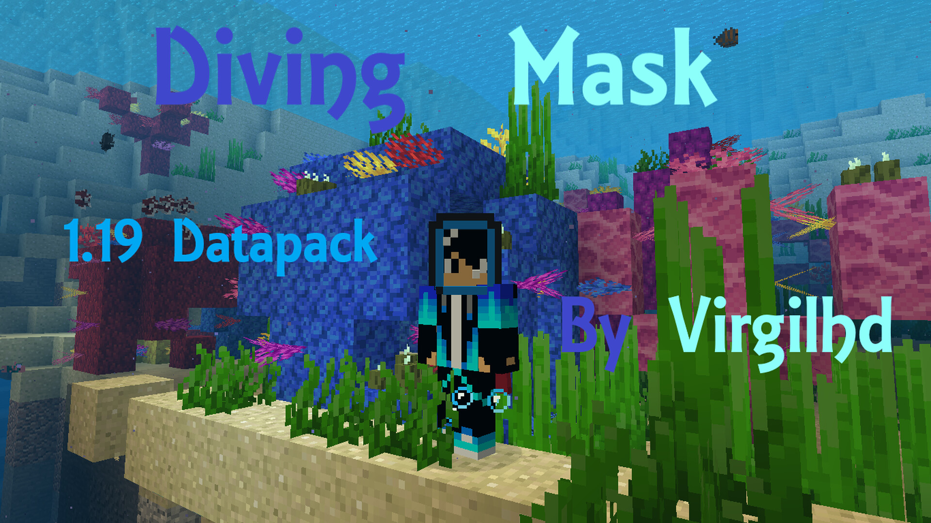 Diving Mask Datapack 1.19 By Virgilhd Minecraft Data Pack
