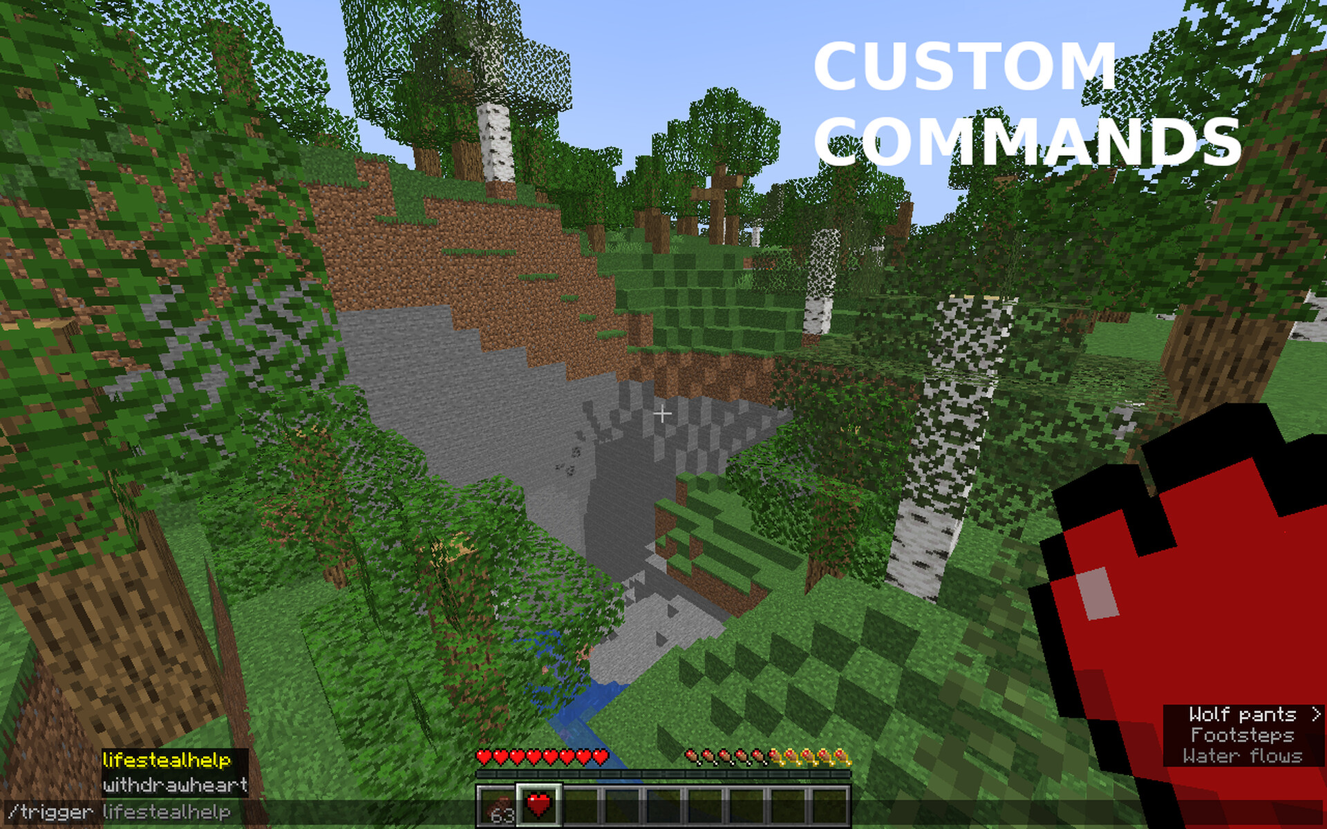 Lifesteal Minecraft Data Pack