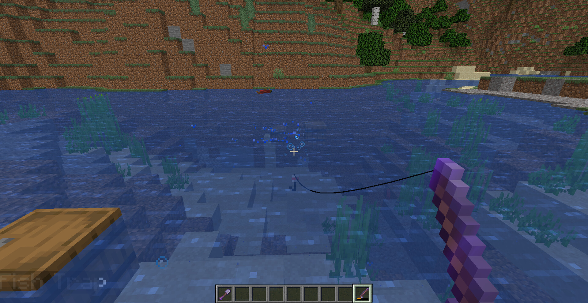 Minecraft, but... Fishing gives OP Loot! Minecraft Data Pack