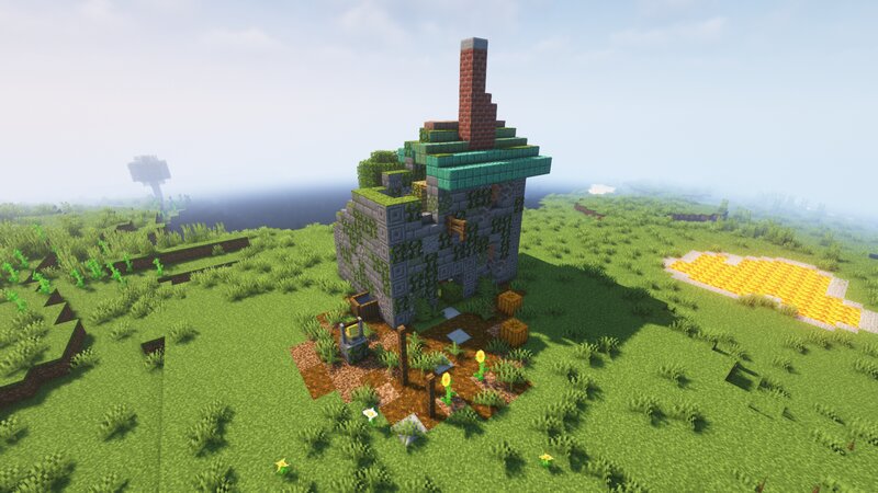 Villages to Structures Minecraft Data Pack