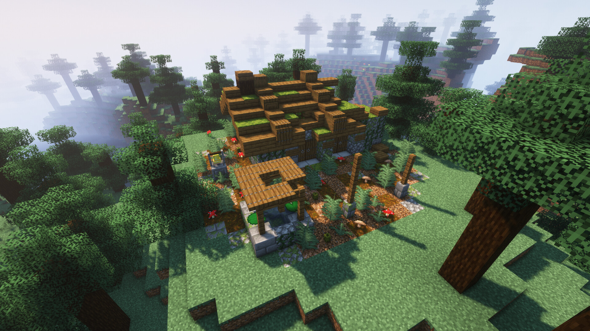 Villages to Structures Minecraft Data Pack