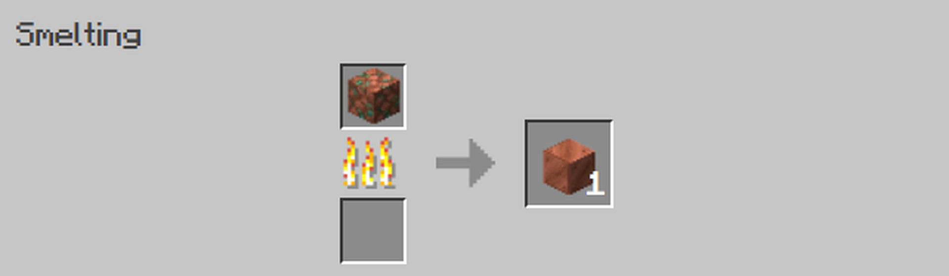 Smelting Raw Ore Blocks Makes Ore Blocks Minecraft Data Pack