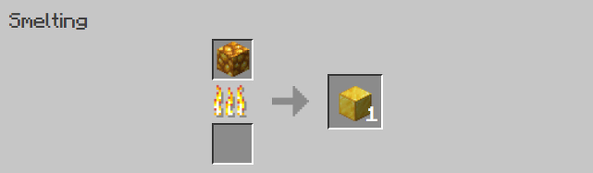 Smelting Raw Ore Blocks Makes Ore Blocks Minecraft Data Pack