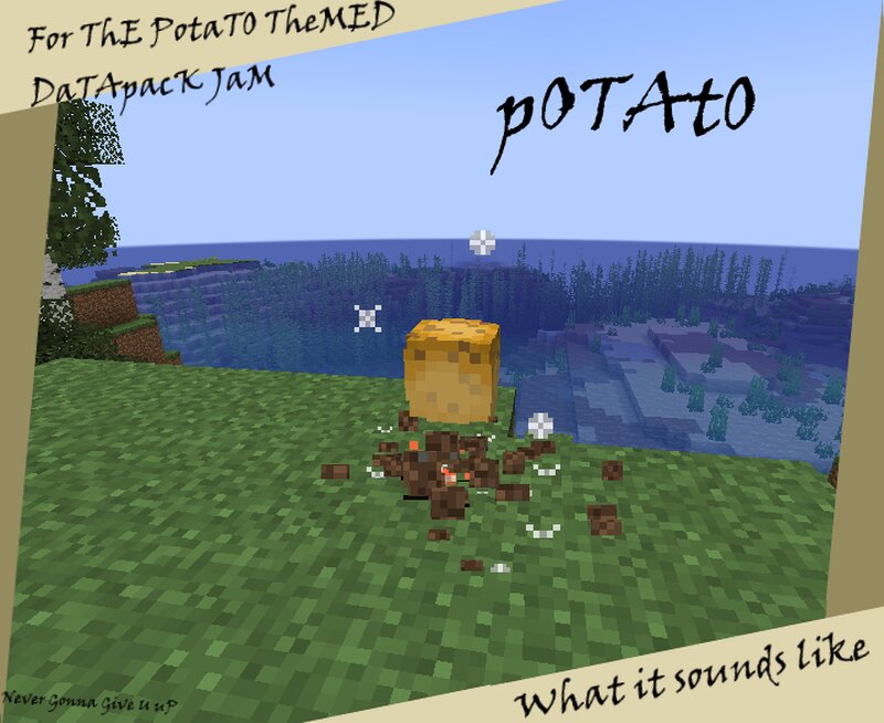 Potato. Minecraft Data Pack