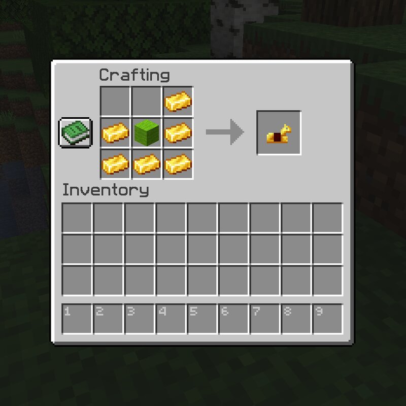 Gold Horse Armor Crafting Recipe at Wilford Shaw blog