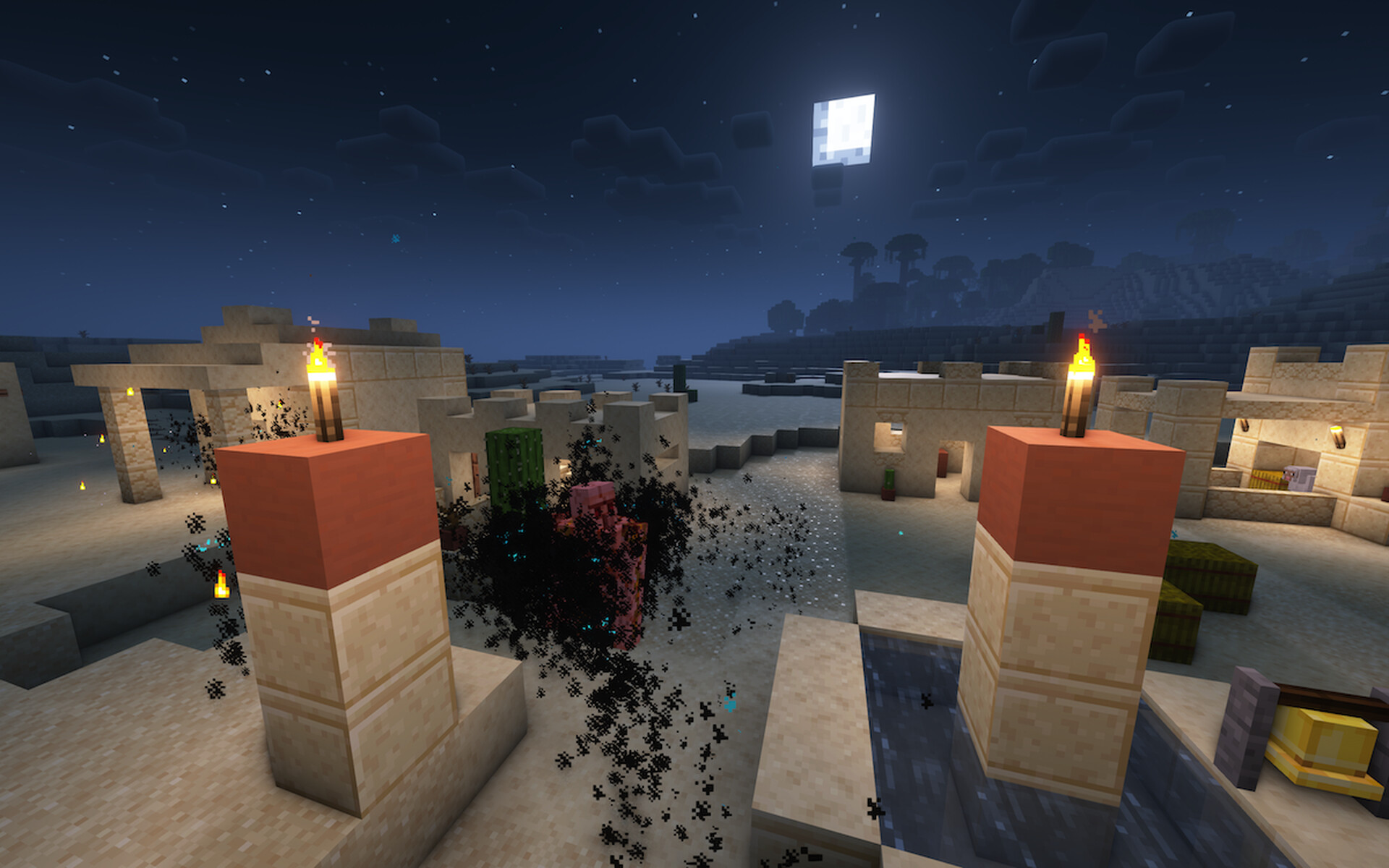 Dark Swarm [1.19] - Horror Survival Night Event Minecraft Data Pack