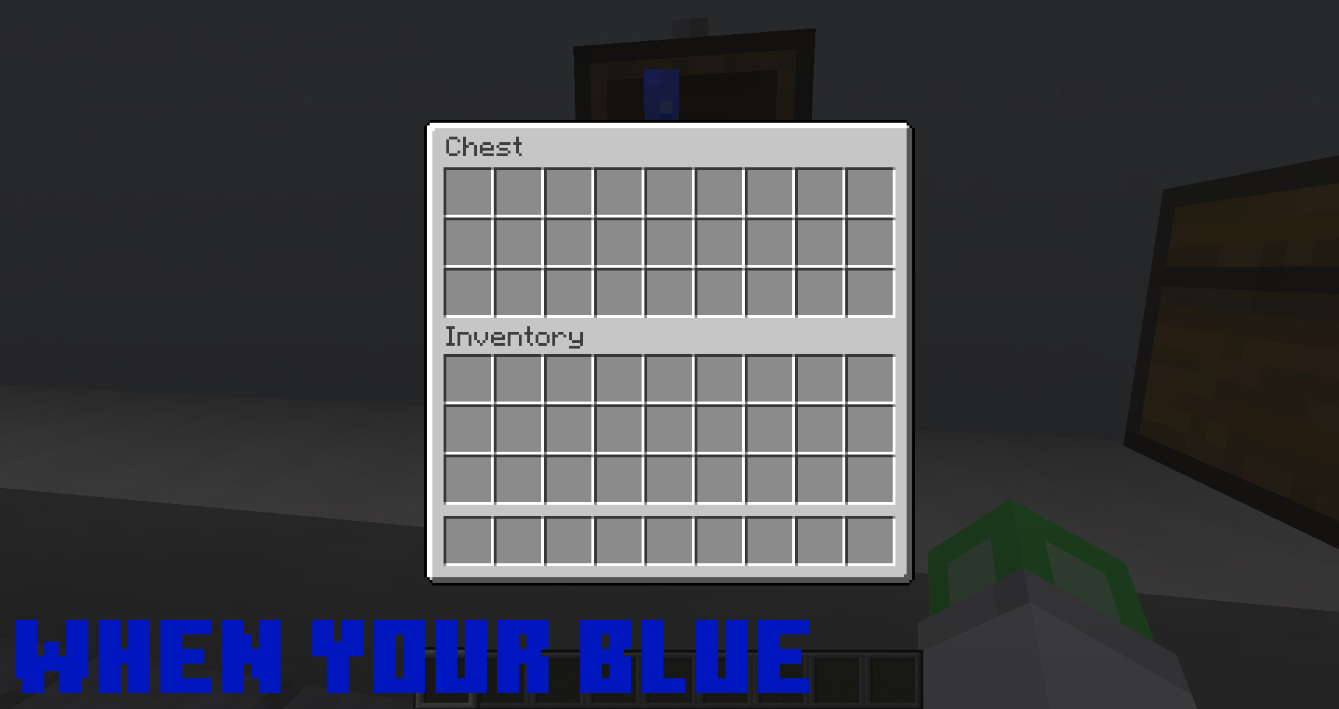 Minecraft with easily lockable containers! Minecraft Data Pack