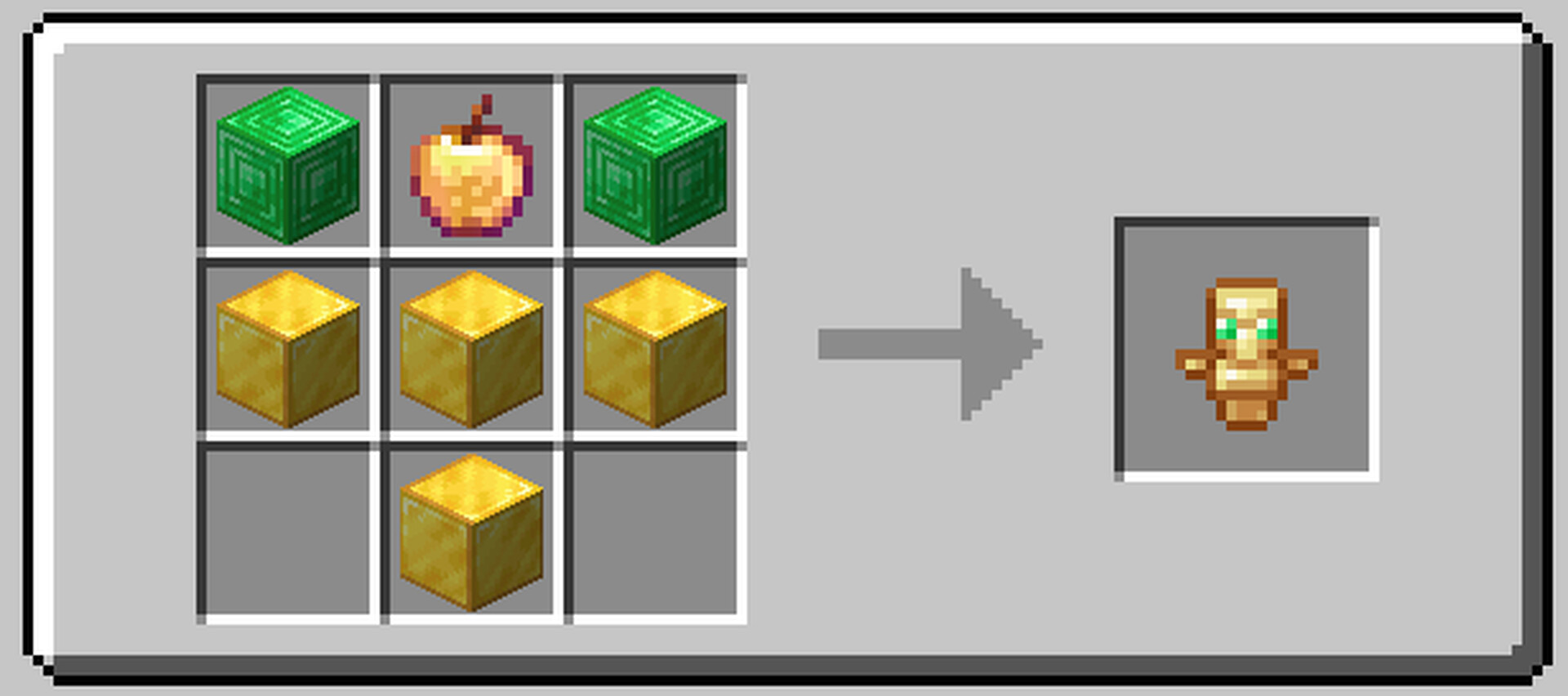 Recipe Minecraft Data Pack