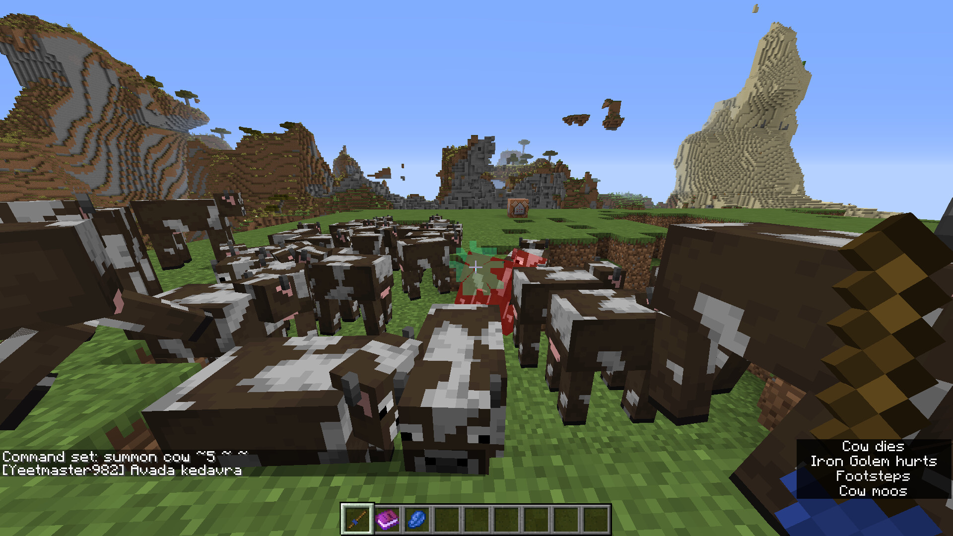 Harry Potter wand Minecraft Data Pack