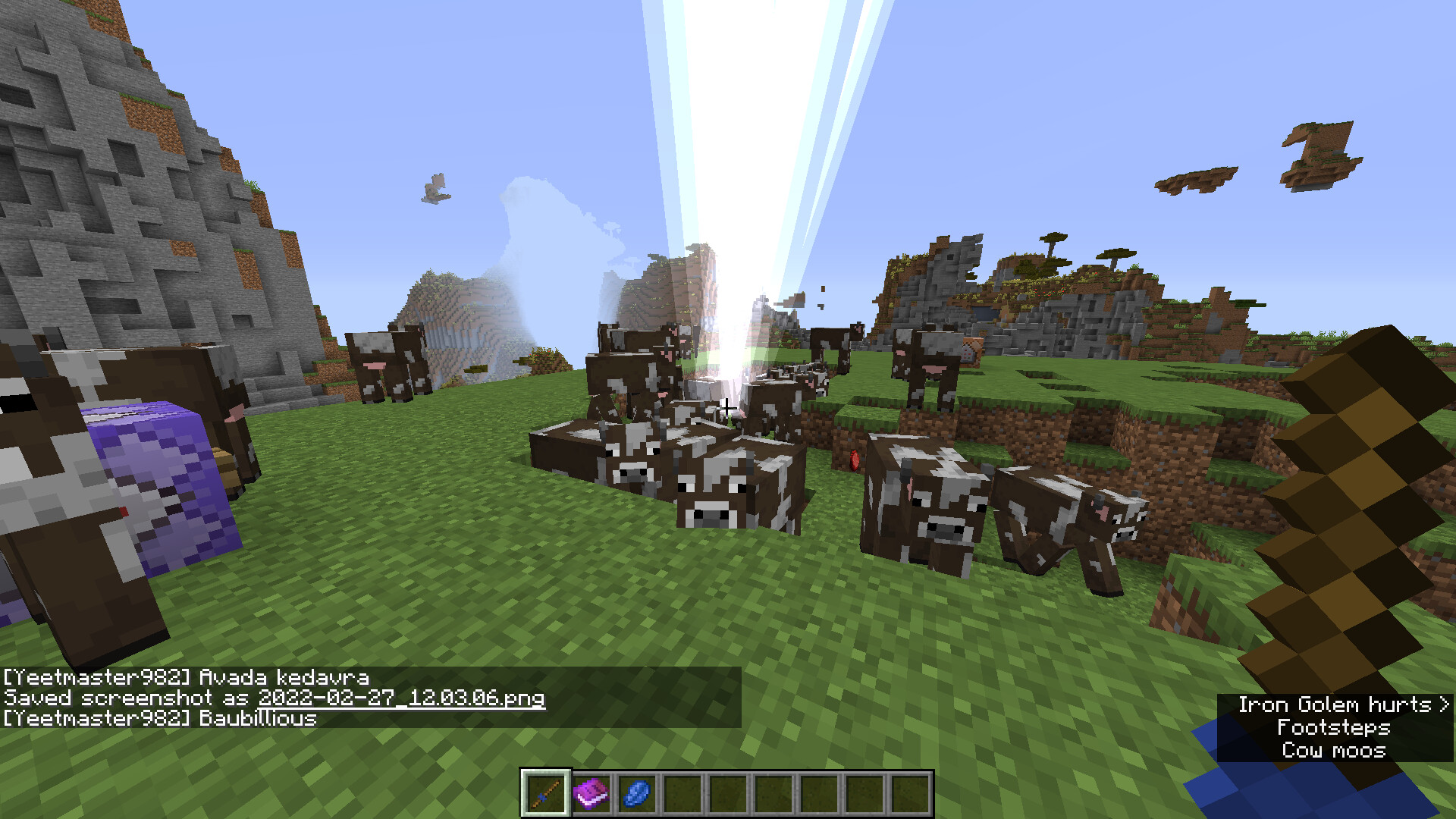 Harry Potter wand Minecraft Data Pack