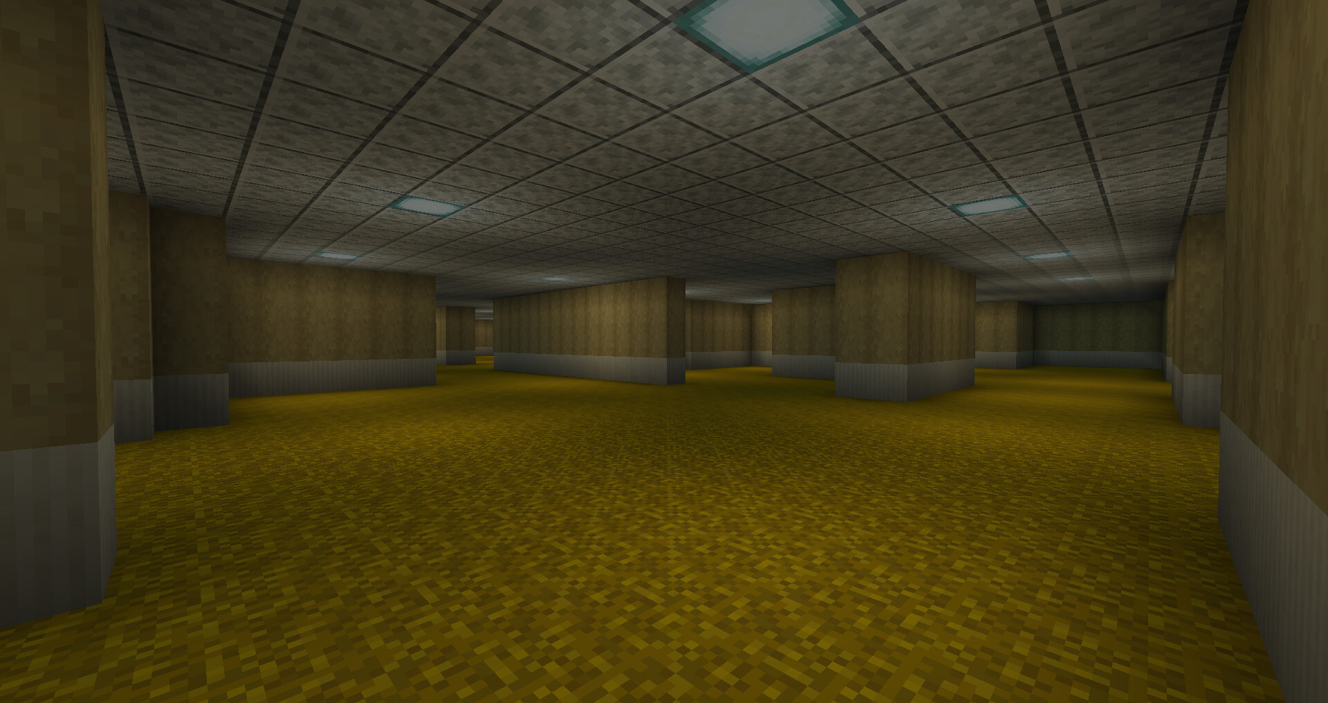 Backrooms Dimension Minecraft Data Pack