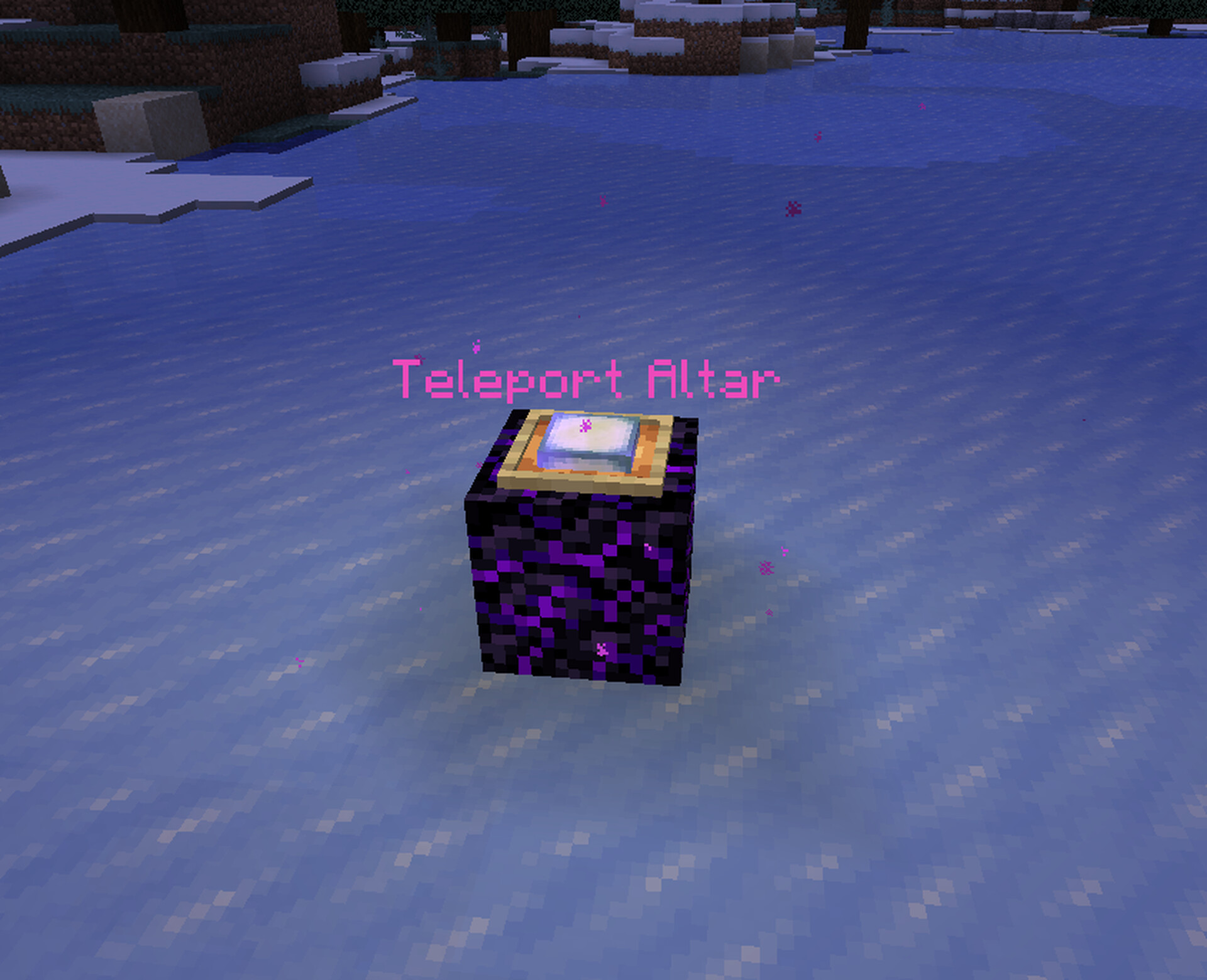 Teleport Altar | A simple way to teleport Minecraft Data Pack