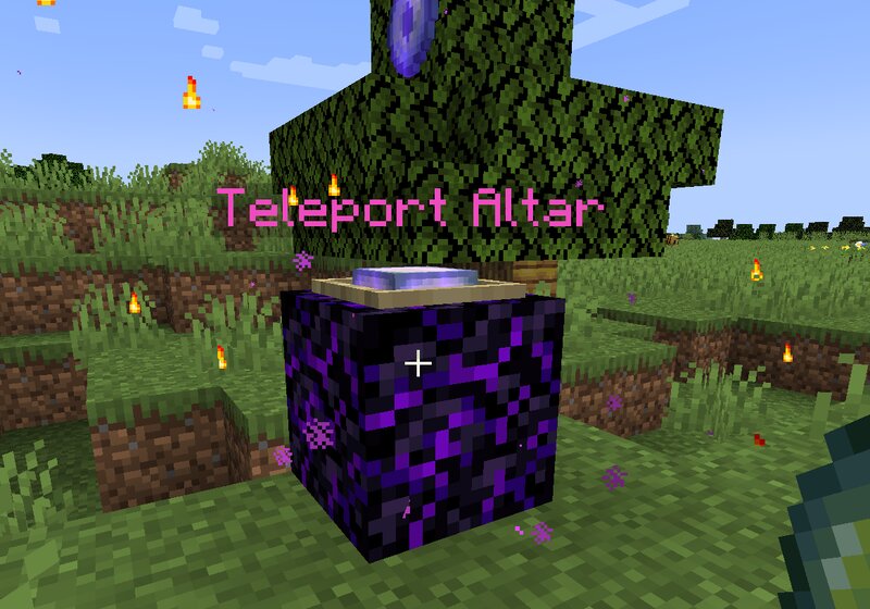 Teleport Altar | A simple way to teleport Minecraft Data Pack