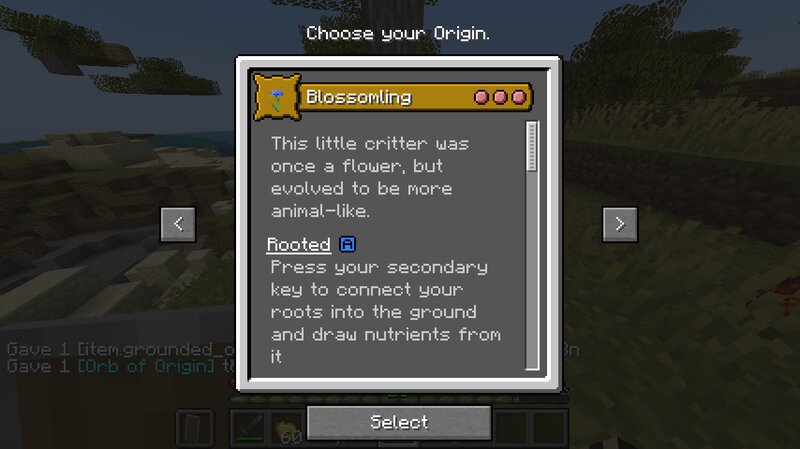 Minecraft origins datapack (adds two origins) Minecraft Data Pack