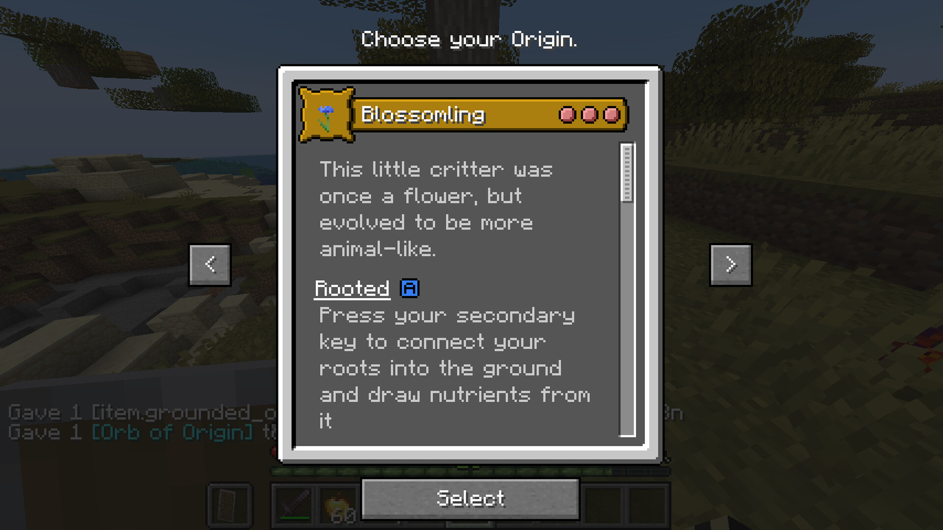 Minecraft origins datapack (adds two origins) Minecraft Data Pack