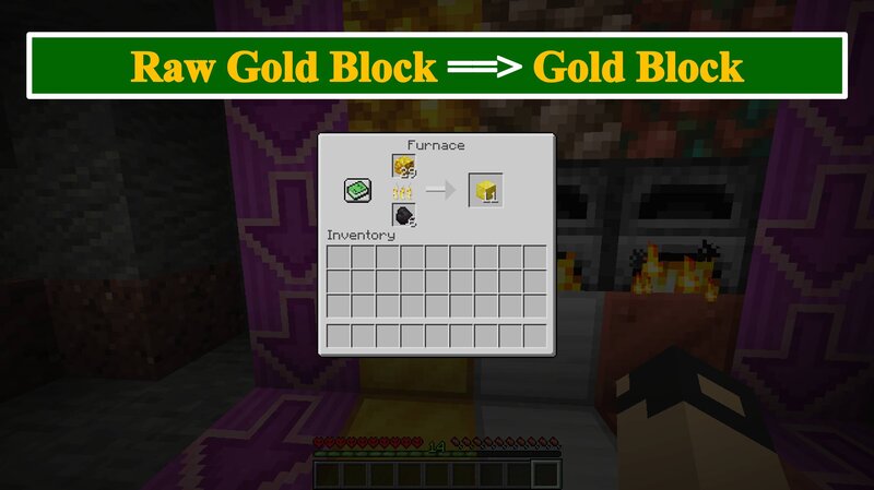 Smeltable Raw Ore Blocks Minecraft Data Pack