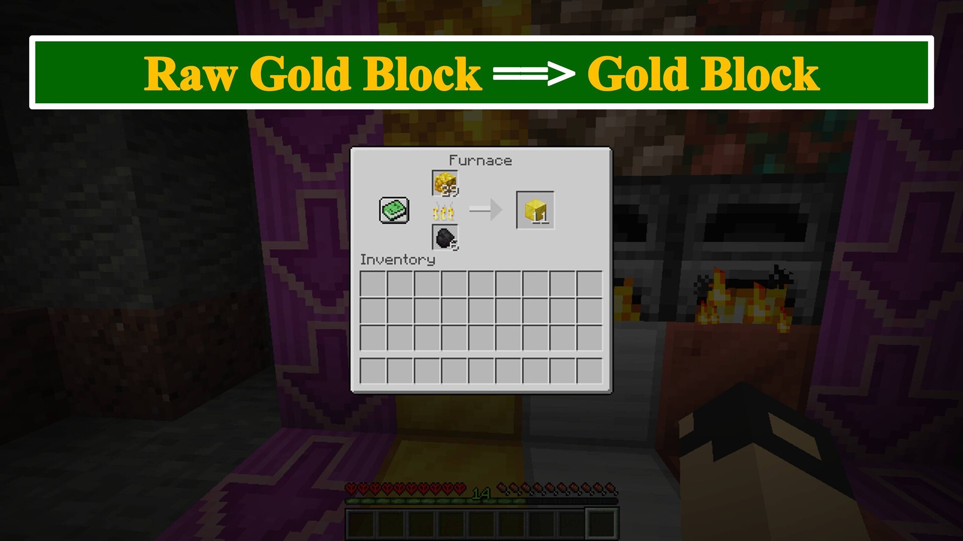 Smeltable Raw Ore Blocks Minecraft Data Pack